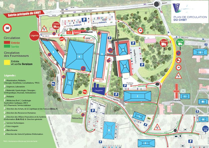 Circulation-chbt- CENTRE HOSPITALIER DE LA BASSE-TERRE
